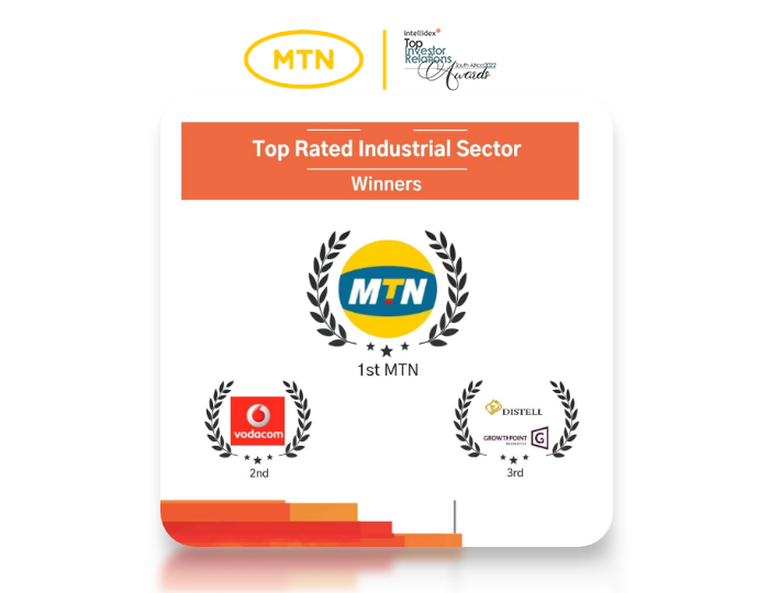 MTN recognised for top-class investor relations at inaugural Intellidex ...