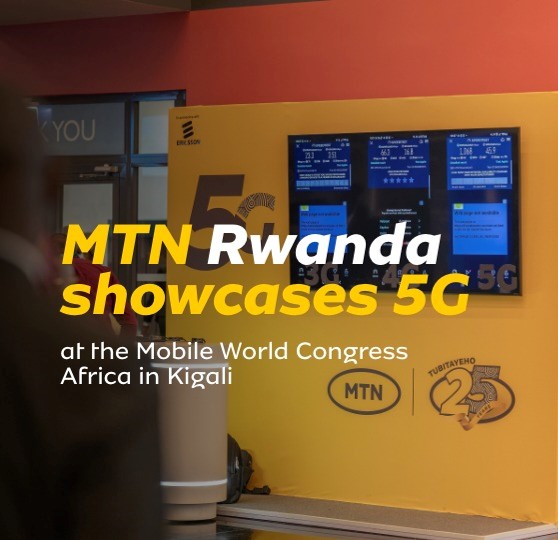 MTN Rwanda showcases 5G at the Mobile World Congress Africa in Kigali