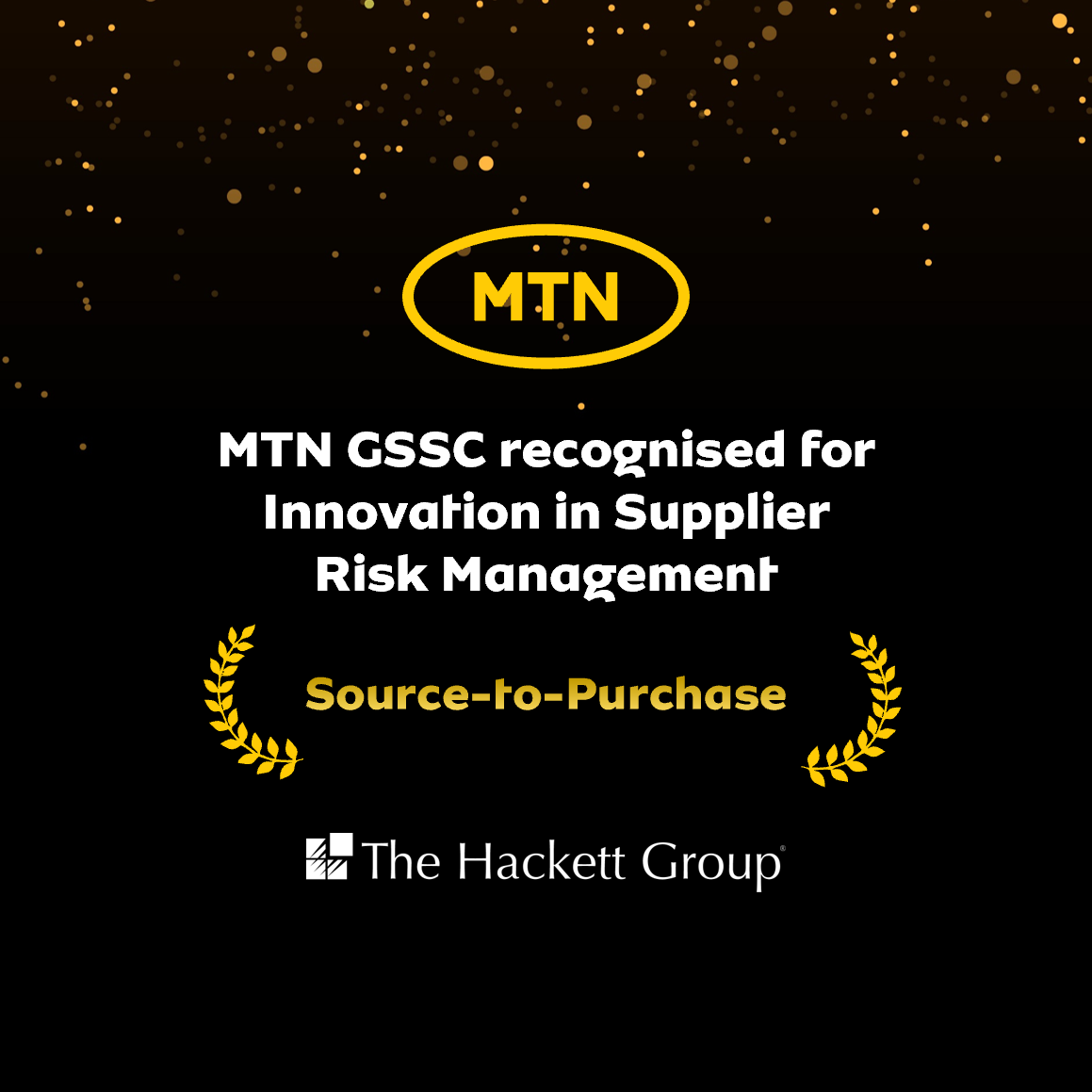 MTN Group recognised for innovation in Supplier Risk Management with ...