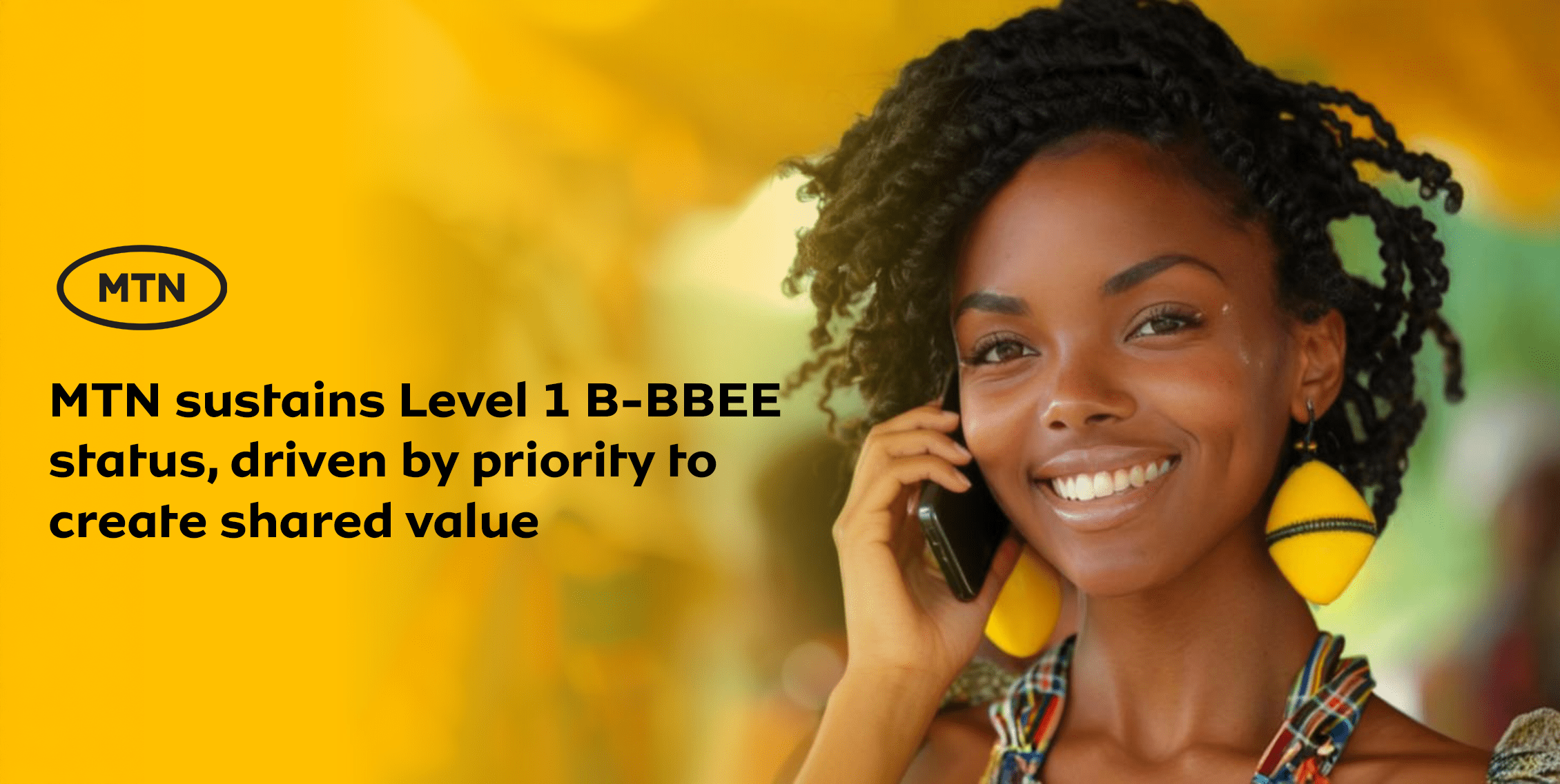 MTN sustains Level 1 B‑BBEE status, driven by priority to create shared ...